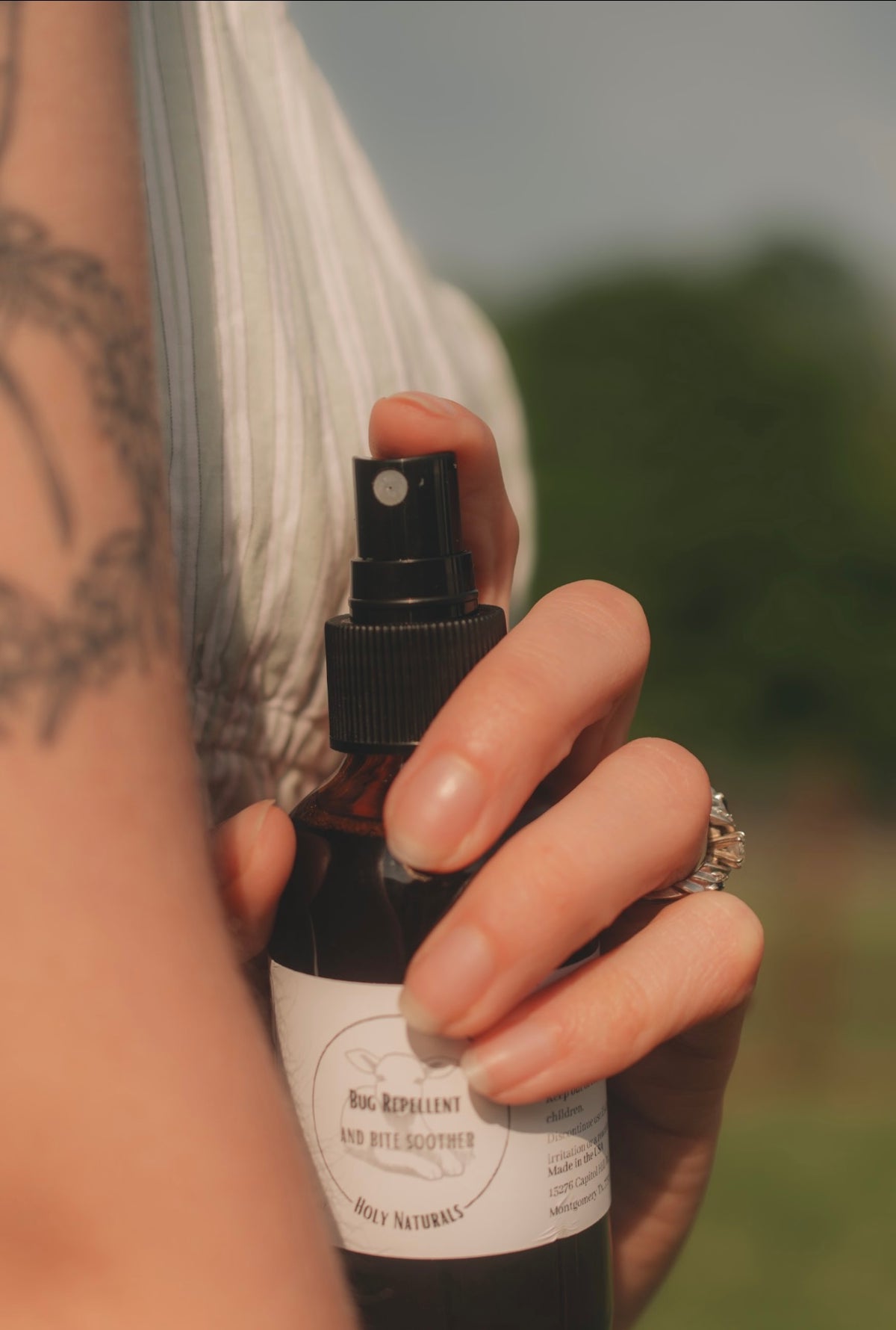 Bug Repellent and Bite Soother | Holy naturals