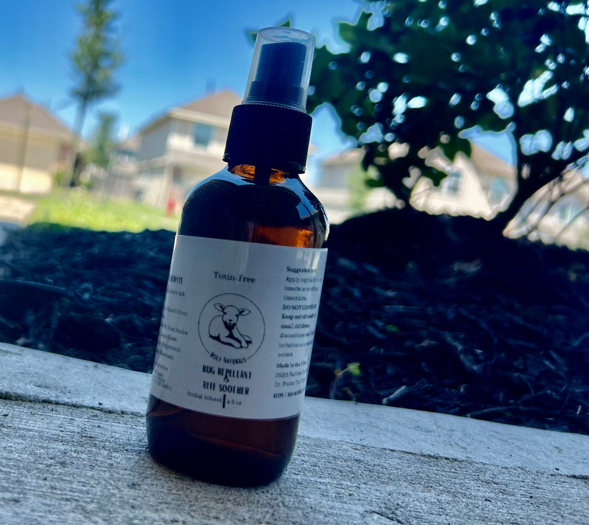 Bug Repellent and Bite Soother | Holy naturals